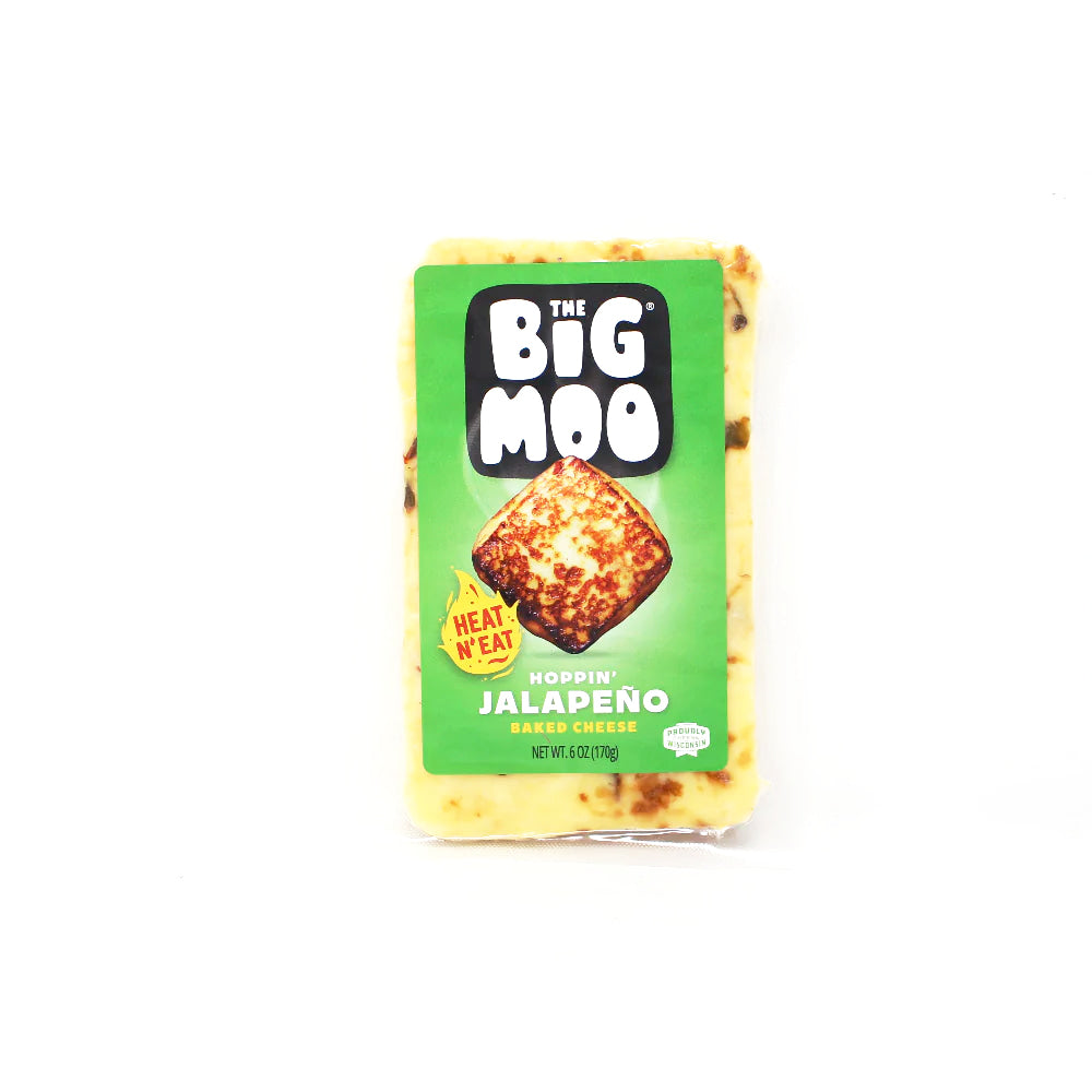 The Big Moo Jalapeno Cheese, 6 oz | Buy Cheese & Charcuterie Online
