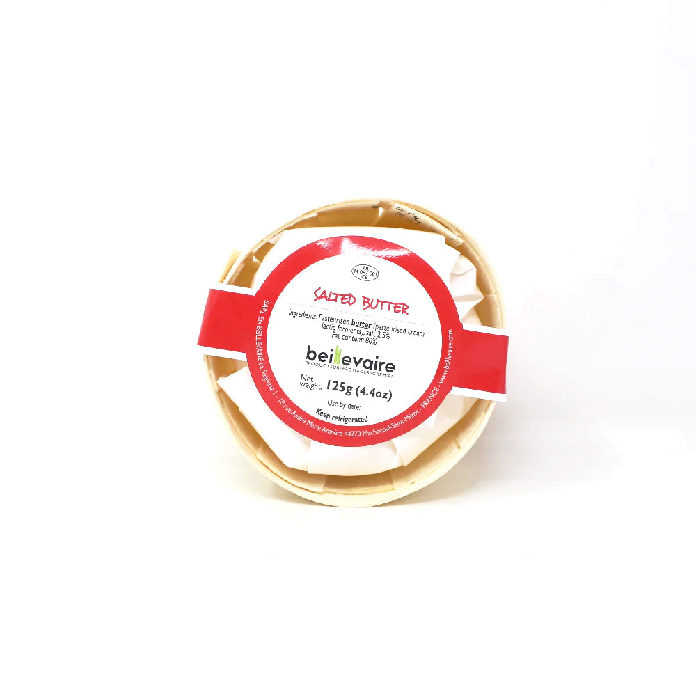 Beillevaire Salted Butter, 125 gr | Buy Cheese & Charcuterie online