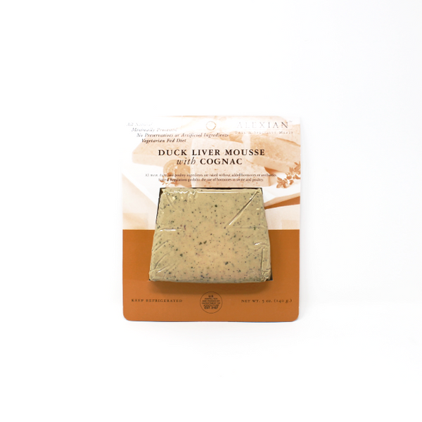 Duck Liver Mousse with Cognac, 5 oz | Cured and Cultivated