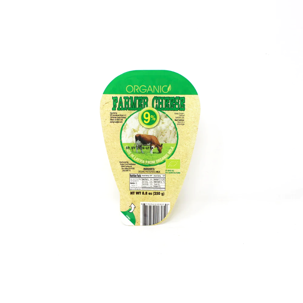 Organic Farmers Cheese, 8.8 oz | Buy Cheese and Charcuterie Online