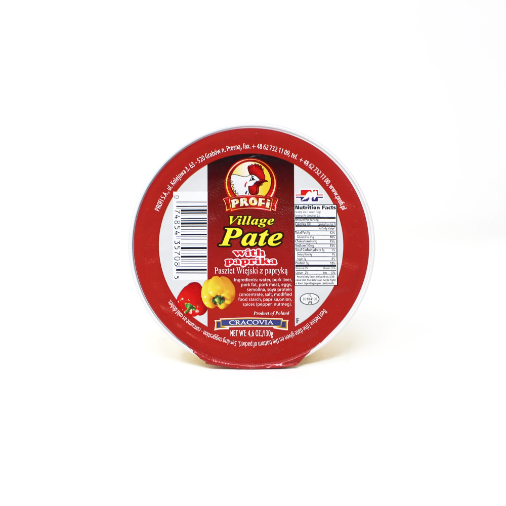 Polish Pate with Paprika, 4.6 oz | Cheese and Charcuterie Online