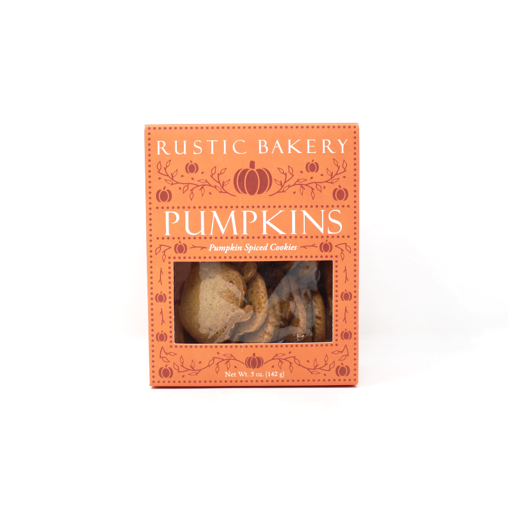 Rustic Bakery Pumpkins Cookies, 5 oz | Buy Cheese and Charcuterie