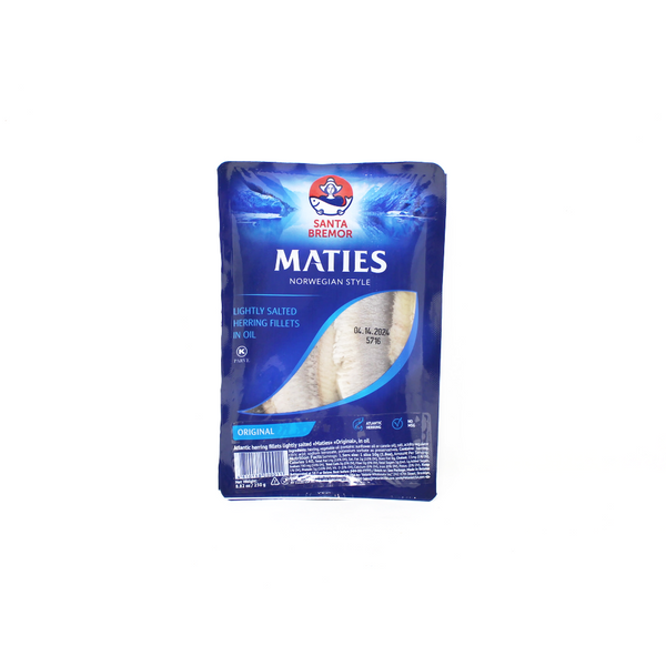 Santa Bremor Herring Maties, 8.8 oz | Cured and Cultivated