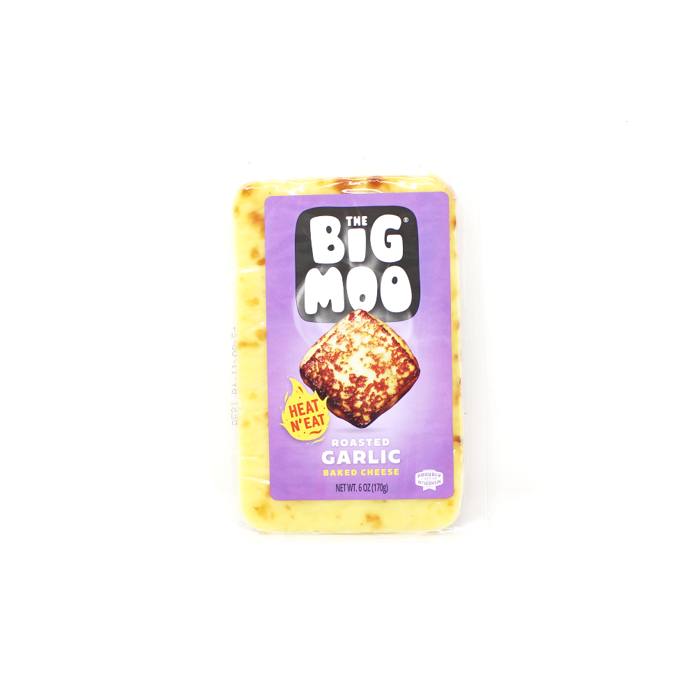 The Big Moo Garlic Cheese, 6 oz | Buy Cheese & Charcuterie Online