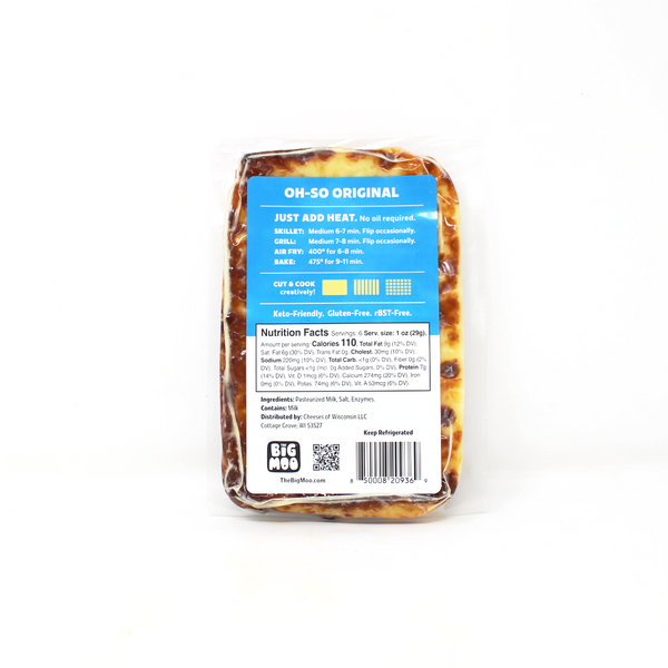The Big Moo Original Baked Cheese, 6 oz | Cured and Cultivated