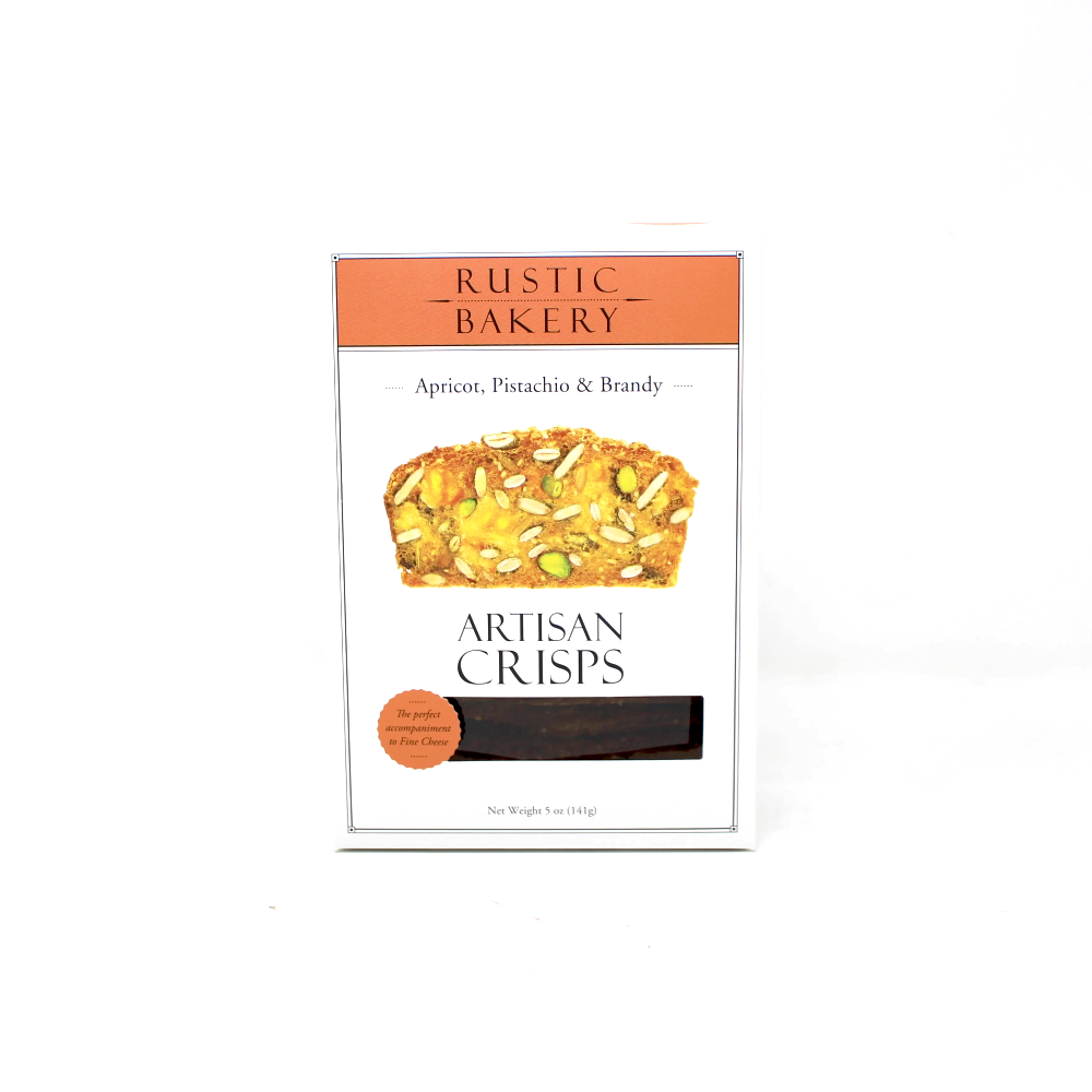 Rustic Bakery Apricot Crisps, 5 oz | Cheese and Charcuterie Online