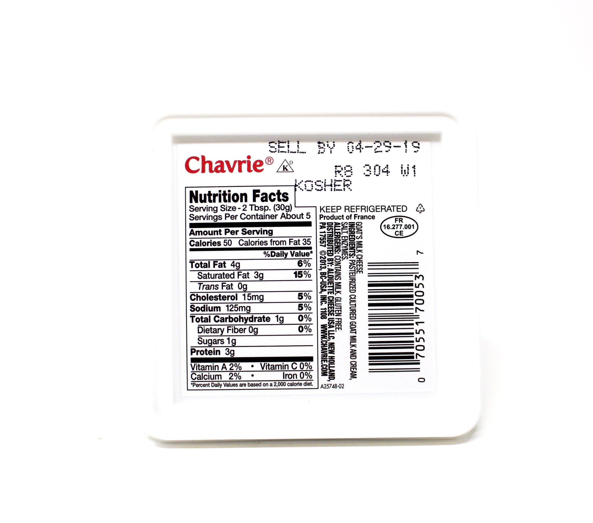 Goat Chavrie Pyramid, 5.3 oz | Cheese and Charcuterie Online