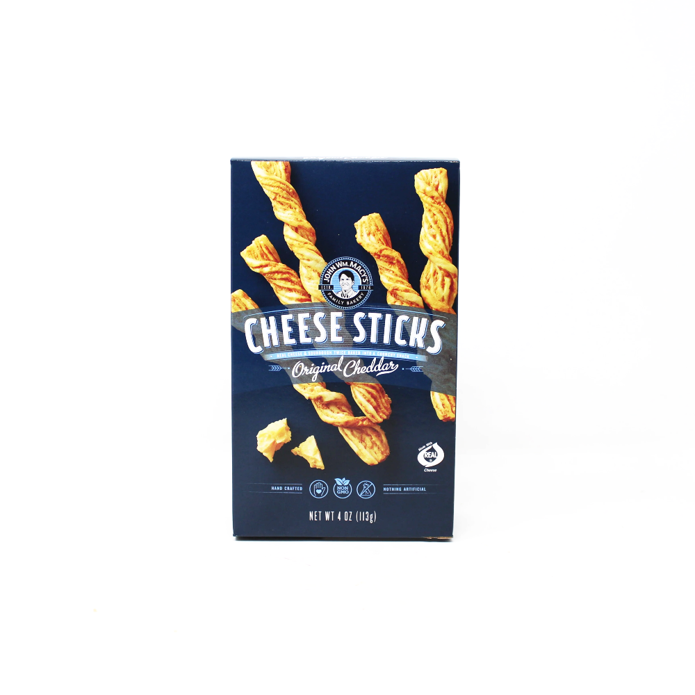 Cheddar Cheese Sticks, 4 oz | Cured and Cultivated